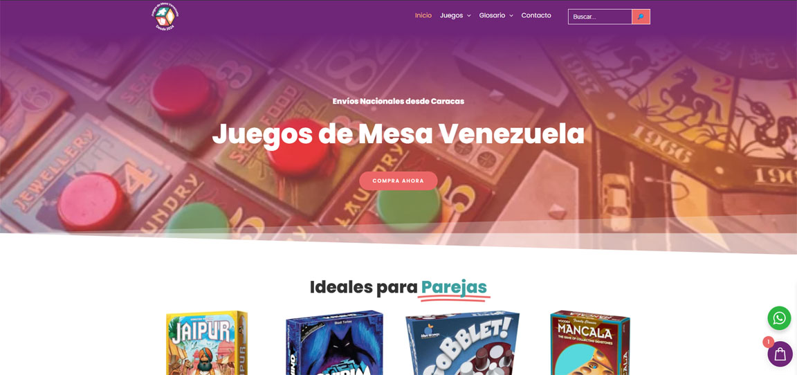 Delivery & Envíos - Tienda Online de Juegos de Mesa en Venezuela